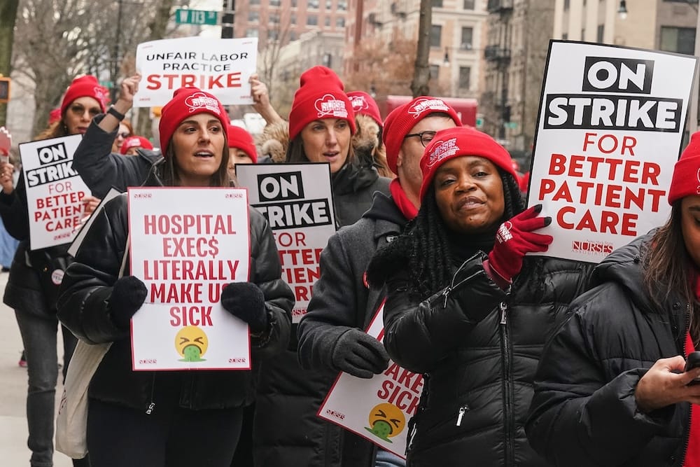 Nurses Strike NYC: Nurses Are Close to Burnout